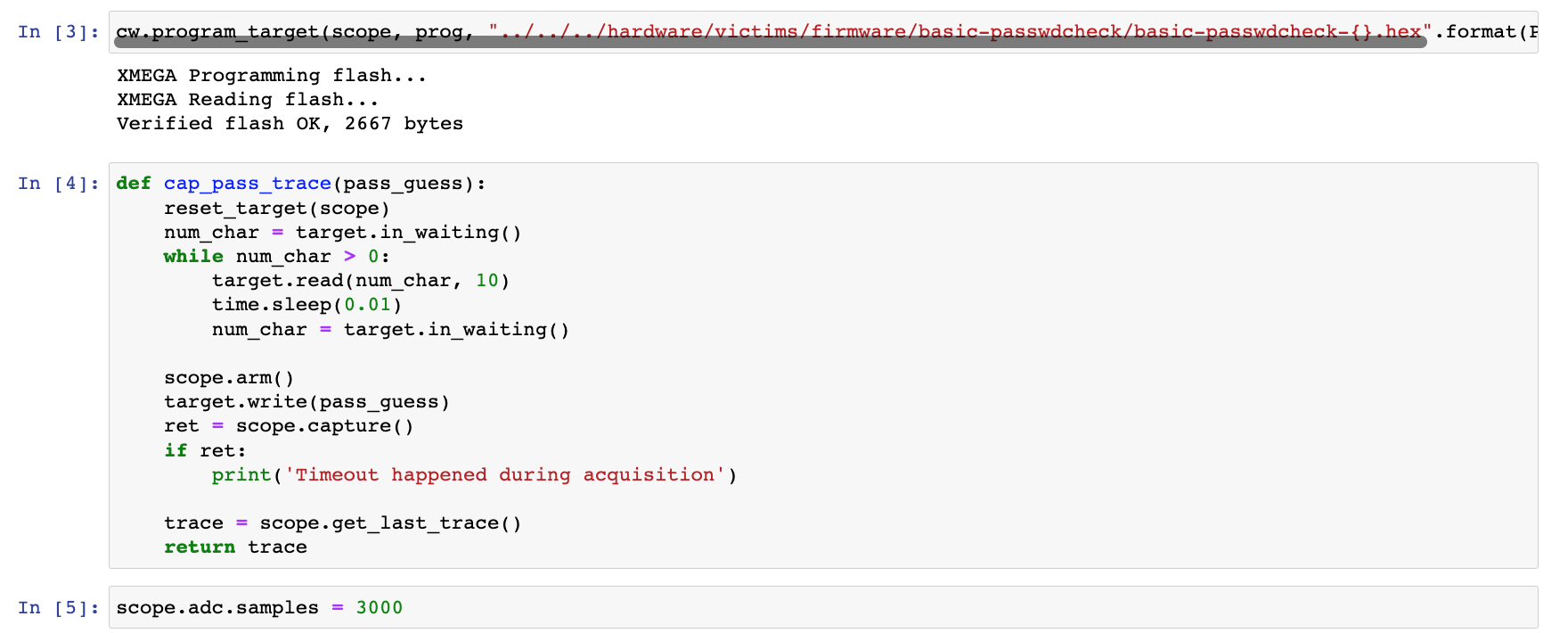侧信道攻击学习笔记2-密码验证的能量分析 | CC的博客