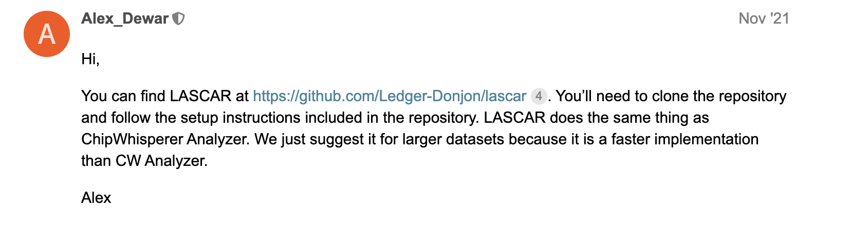 解决ChipWhisperer-Unable to import LASCAR错误 | CC的博客